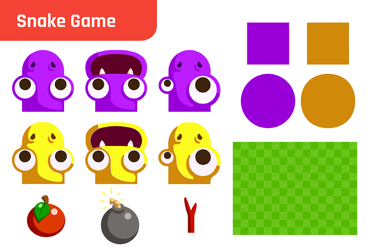 Snake Game Assets – Ctrl Alt Learning